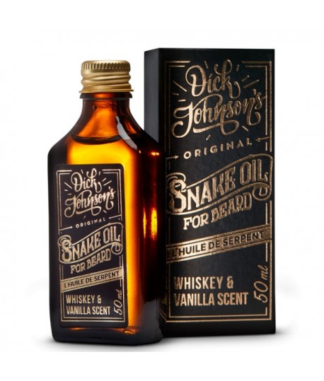 BEARD SNAKE OIL WHISKEY AND VANILLA DICK JOHNSON'S 50 ml
