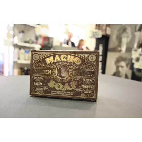 Jabón para barba natural The Macho Soap